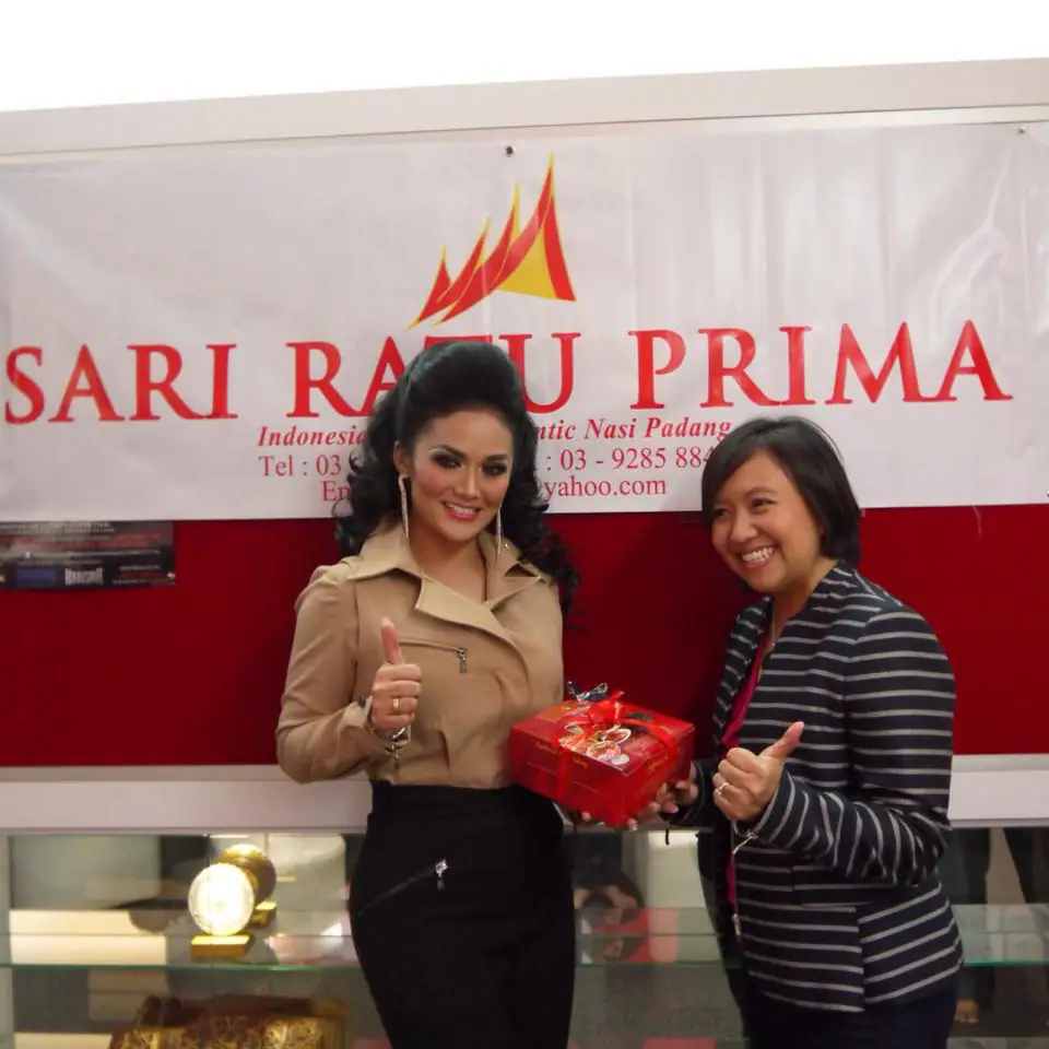 Kris Dayanti - Restoran Padang Sari Ratu Prima